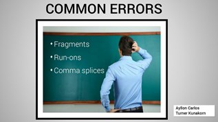common errors at emaze Presentation