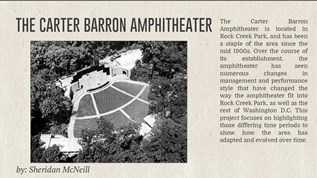 The Carter Barron Amphitheater at emaze Presentation