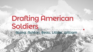 Drafting American Soldiers at emaze Presentation