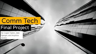 Comm Tech Final Project at emaze Presentation