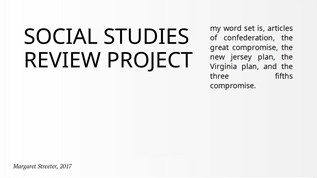 Social studies project at emaze Presentation