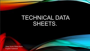 Technical Data Sheets at emaze Presentation