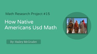 Native American Math Resesach at emaze Presentation