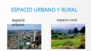 espacio urbano y rural at emaze Presentation