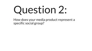 Evaluation Question 2 at emaze Presentation