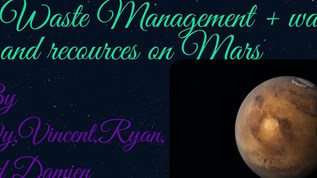 Waste Management on Mars at emaze Presentation