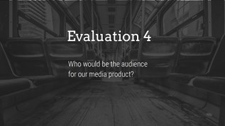Evaluation 4 at emaze Presentation