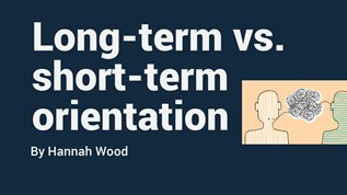 Long-term vs. at emaze Presentation