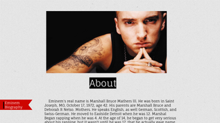 eminem at emaze Presentation