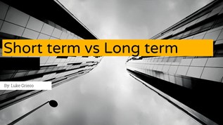 Short term vs Long at emaze Presentation