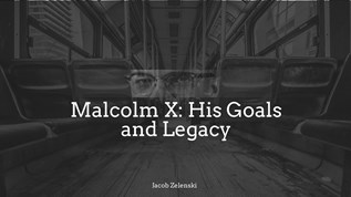 Malcolm X at emaze Presentation