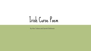 Irish Curse Poem at emaze Presentation