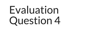 Evaluation Question at emaze Presentation
