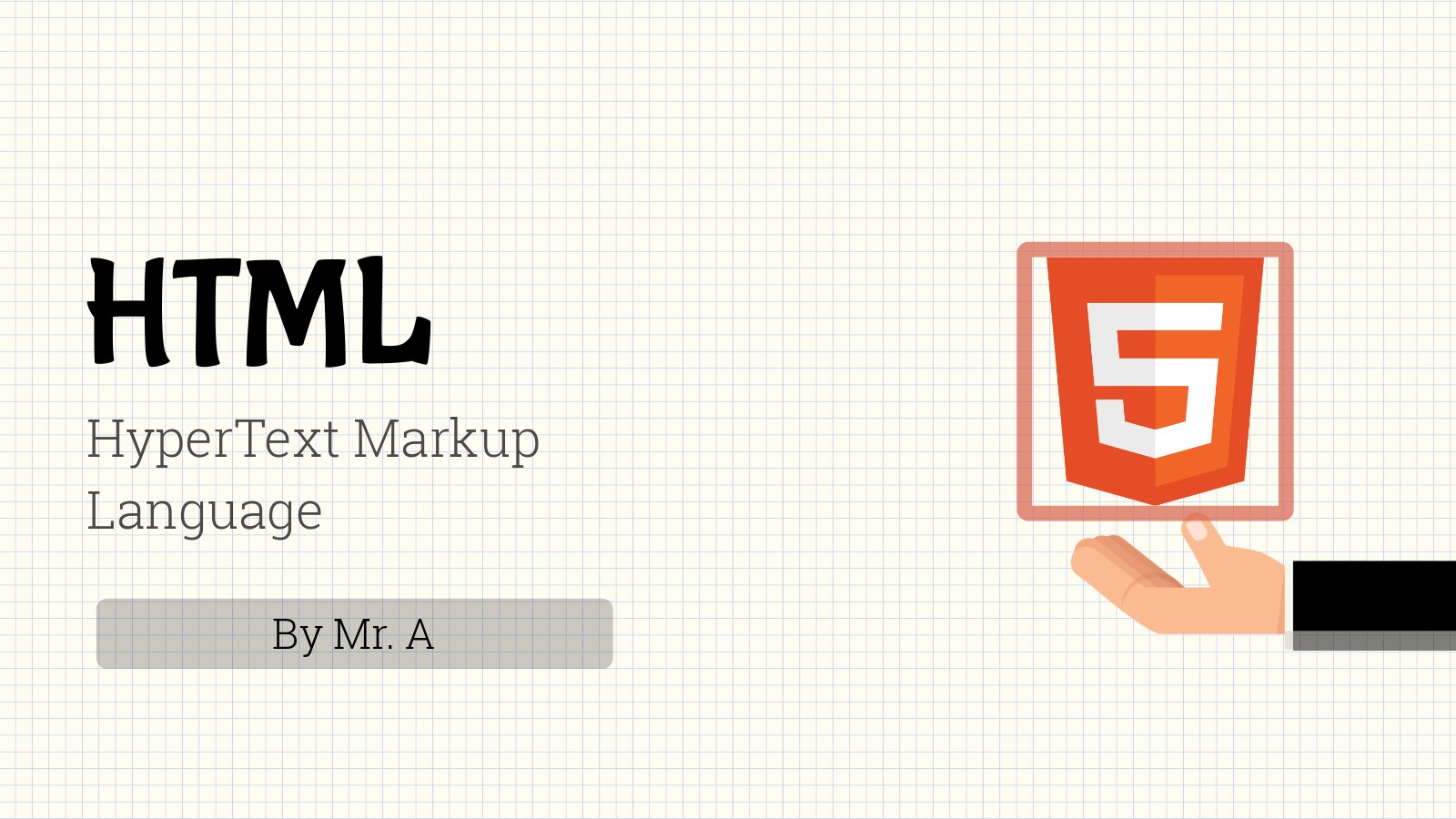 HTML at emaze Presentation