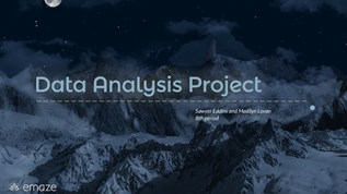 Data Analysis Project at emaze Presentation