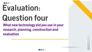 Evaluation: Question at emaze Presentation