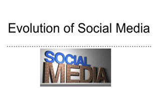 The Evolution of Social Media at emaze Presentation