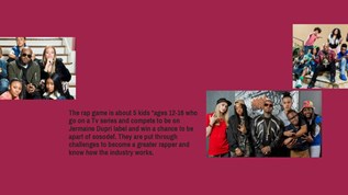 The Rap Game at emaze Presentation