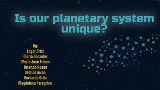 Planetary system at emaze Presentation