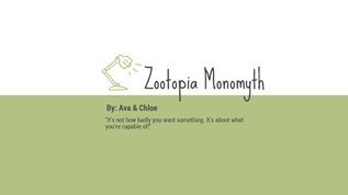 Zootopia Monomyth at emaze Presentation