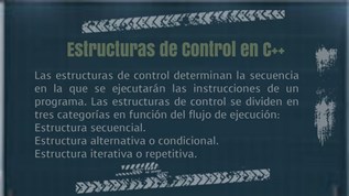 Estructuras de control at emaze Presentation