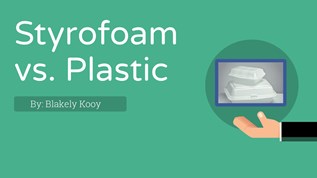 Styrofoam vs. Plastic at emaze Presentation