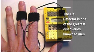 The Lie Detector at emaze Presentation