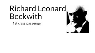 Richard Leonard Beckwith at emaze Presentation