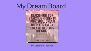 dream board project at emaze Presentation