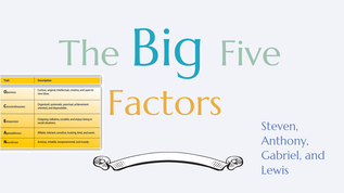 the big five factors psych on emaze