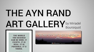 The Ayn Rand art at emaze Presentation