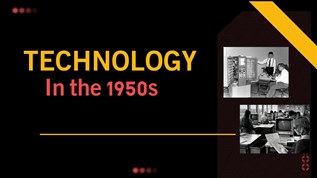 Tech in 1950s at emaze Presentation