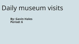 Daily museum at emaze Presentation
