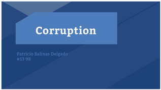 corruption at emaze Presentation