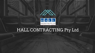 HALL CONTRACTING Pty at emaze Presentation