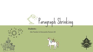 Paragraph Shinking at emaze Presentation