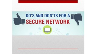 Do's and Dont's for a secure network at emaze Presentation