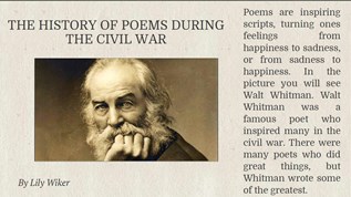 The history of poems at emaze Presentation
