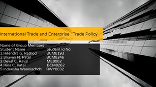 International Trade at emaze Presentation