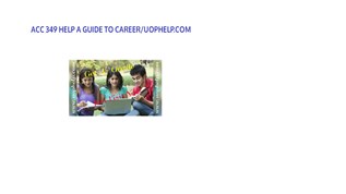 ACC 349 help A Guide at emaze Presentation