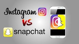 instagram vs snapchat at emaze Presentation