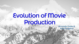 Evolution of Movie at emaze Presentation
