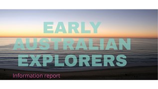 EARLY AUSTRALIAN EXPLORERS at emaze Presentation