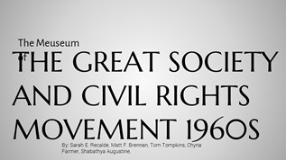 The Great Society at emaze Presentation
