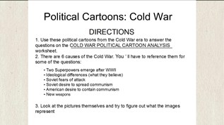 Cold War Political Cartoons at emaze Presentation