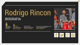 Rodrigo Rincon at emaze Presentation