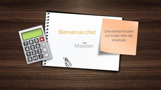 Bienvenue chez Master at emaze Presentation