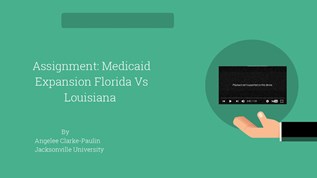 Assignment: Medicaid at emaze Presentation
