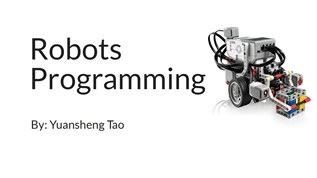 Robots at emaze Presentation