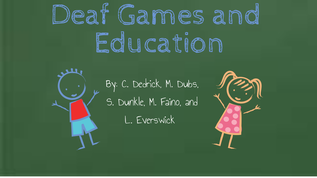 Deaf Games at emaze Presentation